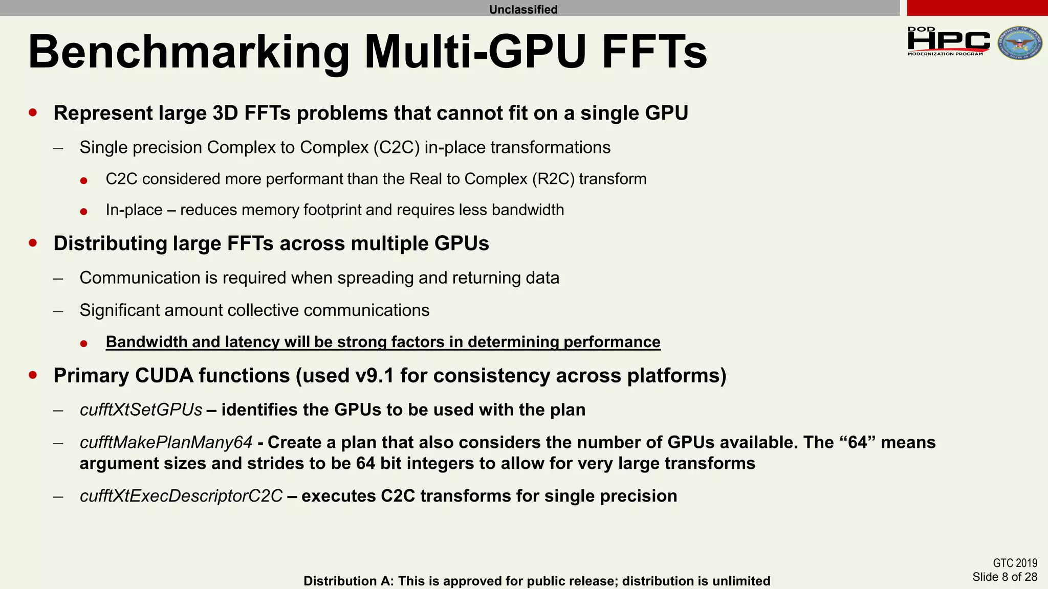 Multi Gpu Fft Performance On Different Hardware Ppt