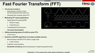 Multi-GPU FFT Performance on Different Hardware | PDF