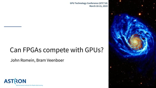 Can FPGAs Compete with GPUs? | PPT