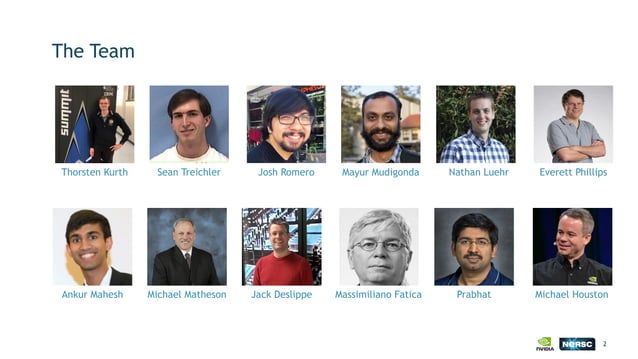 Exascale Deep Learning for Climate Analytics | PPT