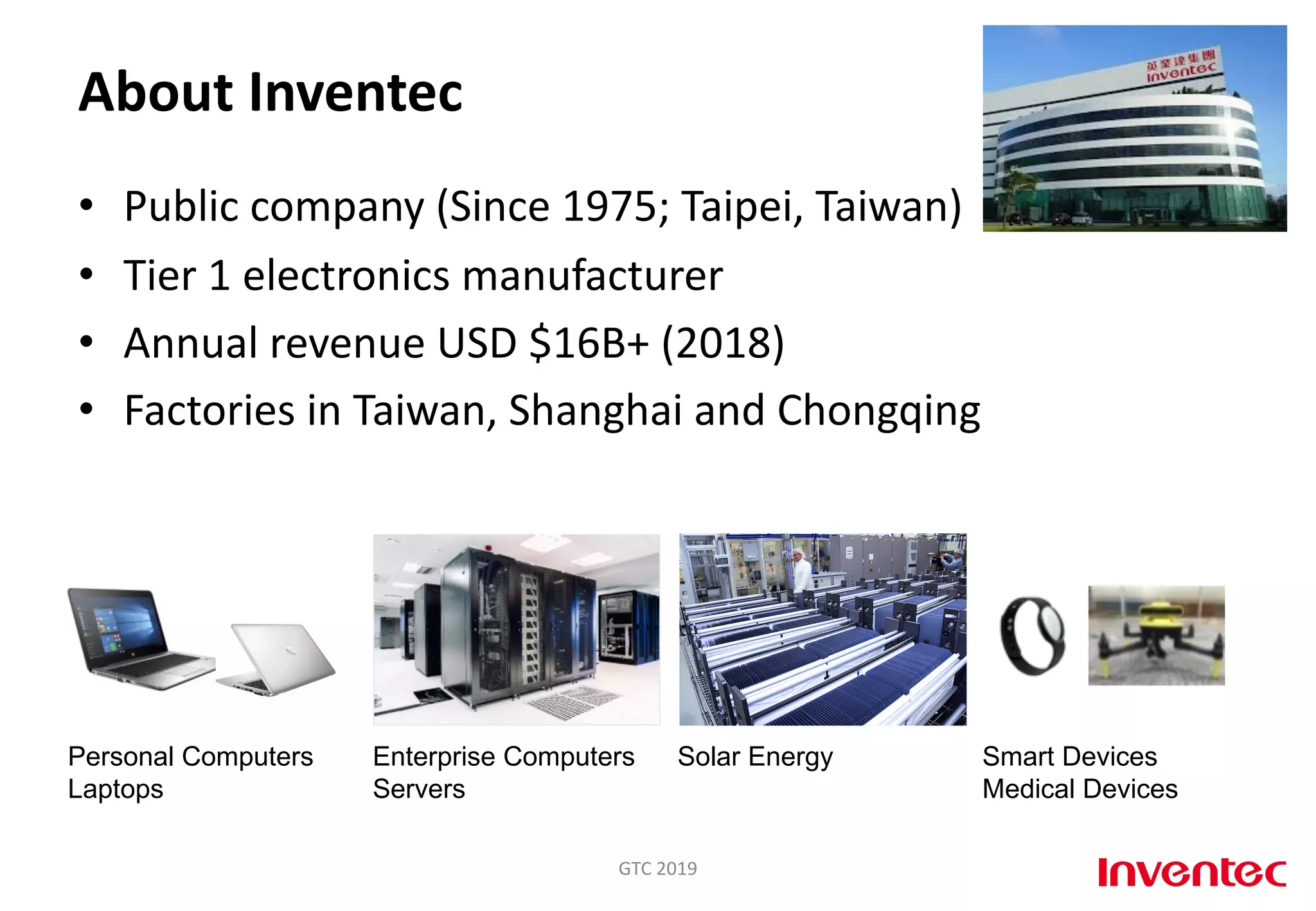 Edge AI Smart Manufacturing - Defect Detection and Beyond (GTC 2019) | PDF