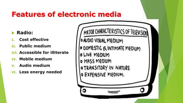Characteristics of Electronic Media | PPTX