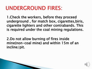 Mine hazards(2162294) | PPTX