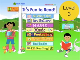 E-learning website observation & analysis: Starfall.com