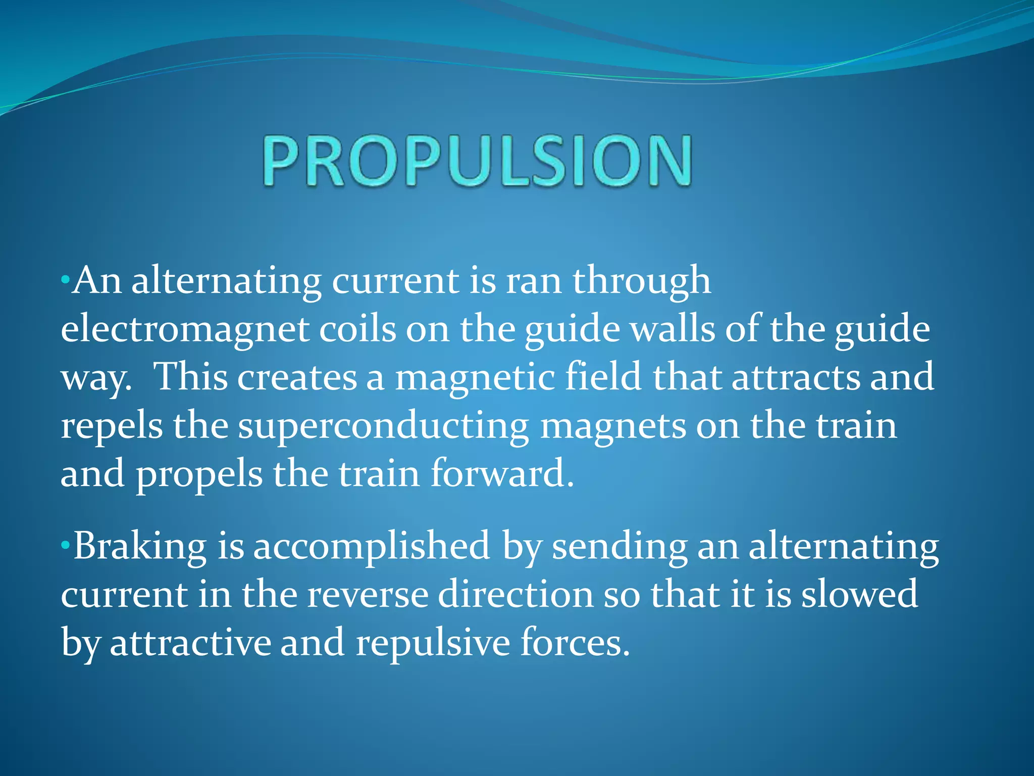 Presentation on maglev | PPTX