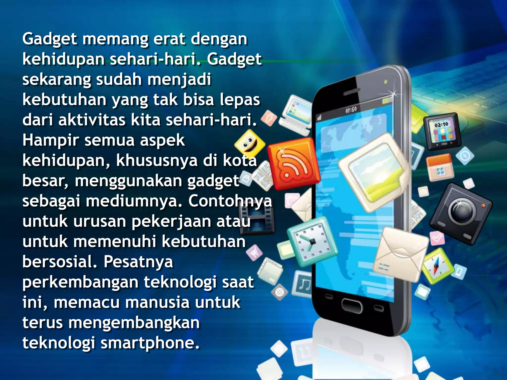 Seminar Kesehatan tentang Bahaya Gadget (tanpa video) | PPTX