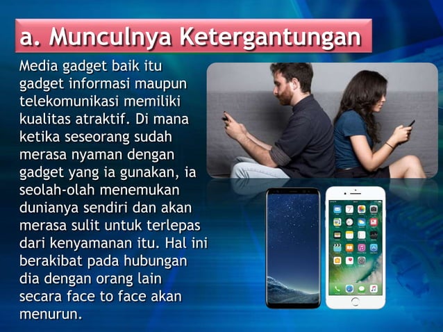 Seminar Kesehatan tentang Bahaya Gadget (tanpa video) | PPTX