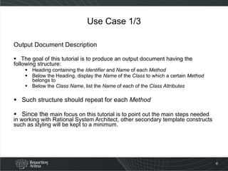 Rational Publishing Engine and Rational System Architect | PPT