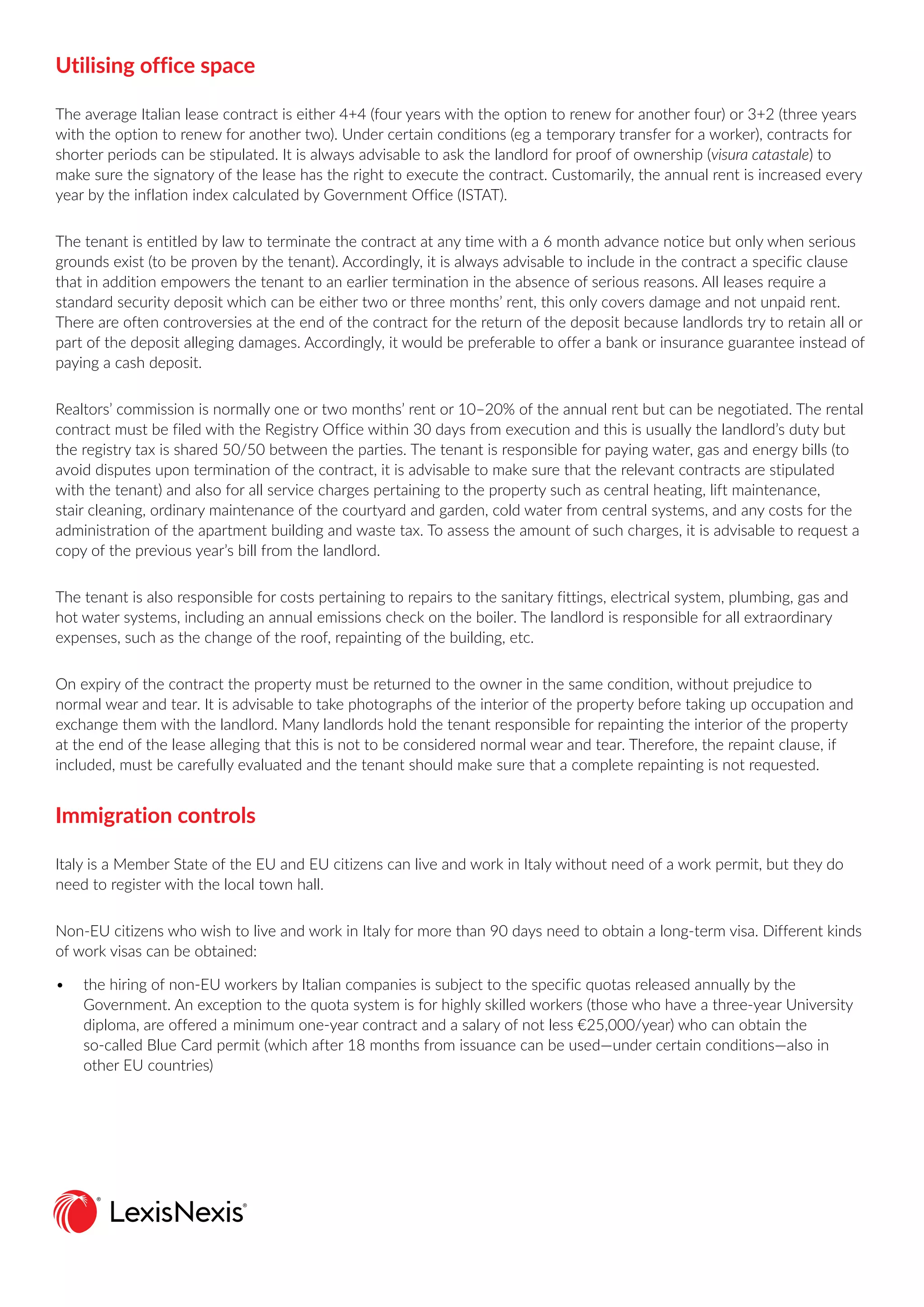 Doing business in italy | PDF