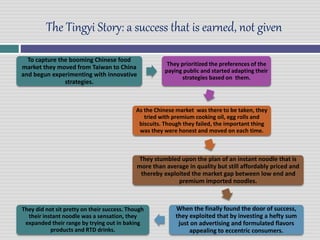 Strategic Agility in Turbulent Markets: The Tingyi Story | PPT