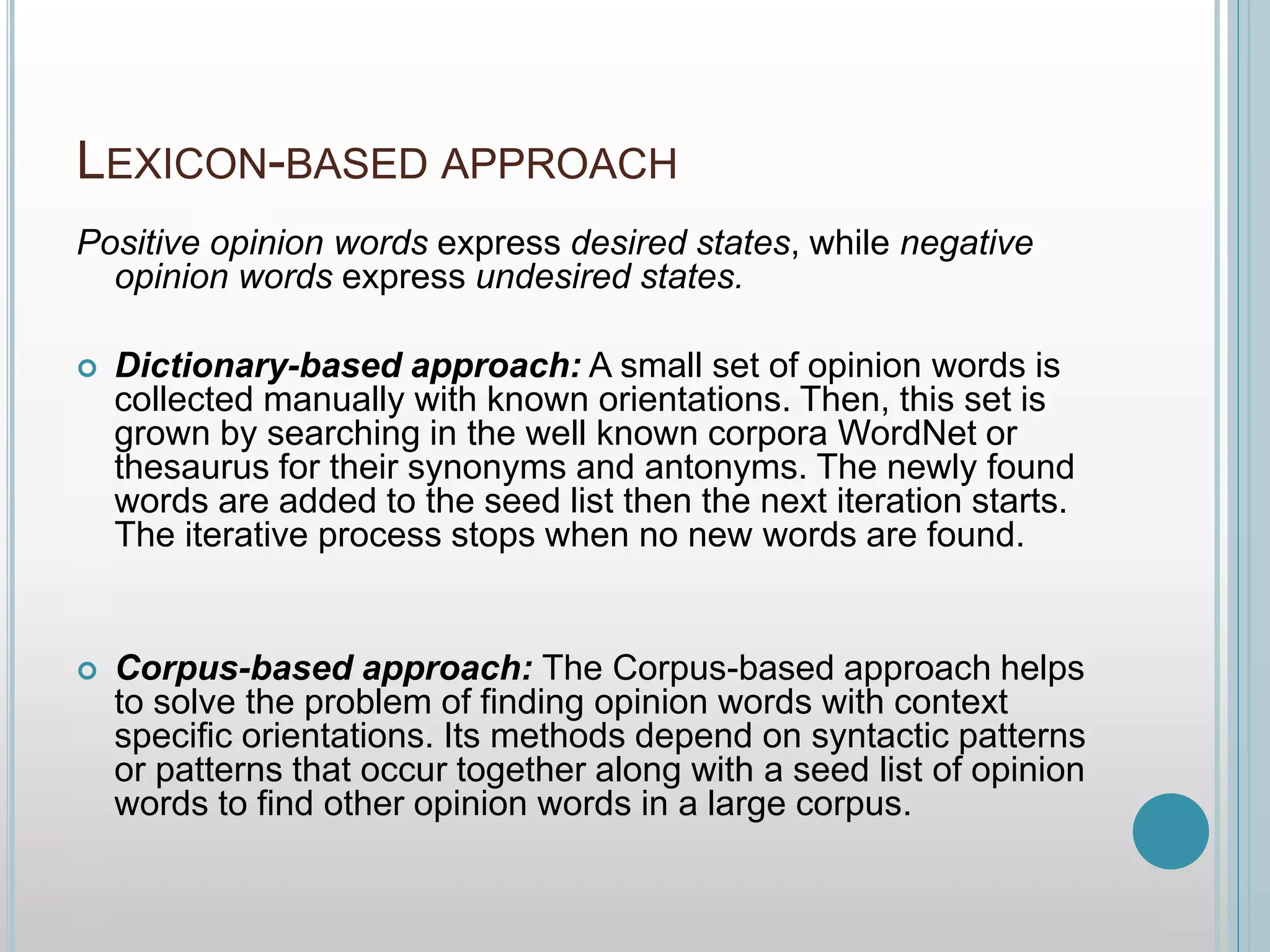 Sentiment Analysis | PPTX