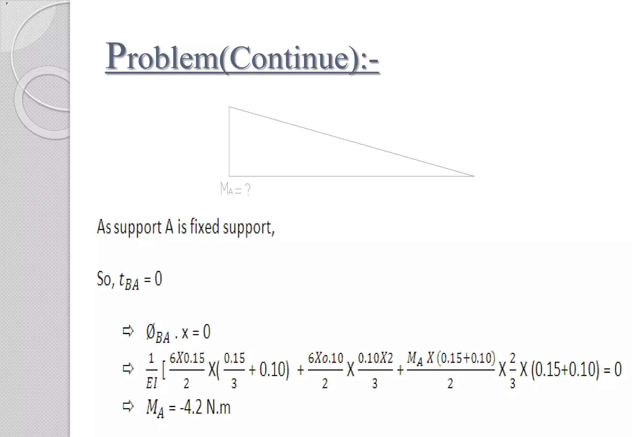 Sa 1,moment area theorem | PPTX