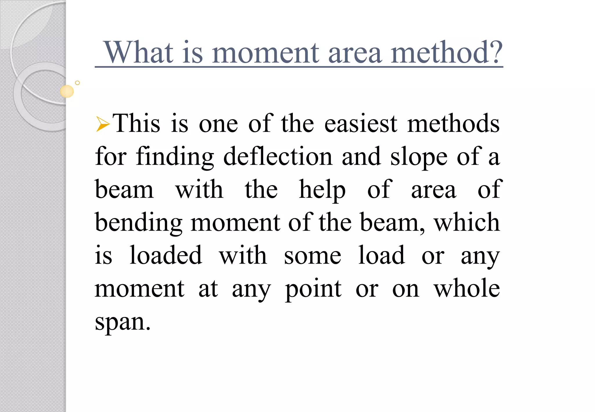 Sa 1,moment area theorem | PPTX
