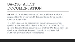 SA-230 by Atul Mehra.pptx