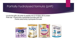 cow's milk protein allergy and characteristics of different types of ...