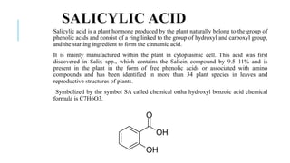 Salycilic acid presentation.........pptx
