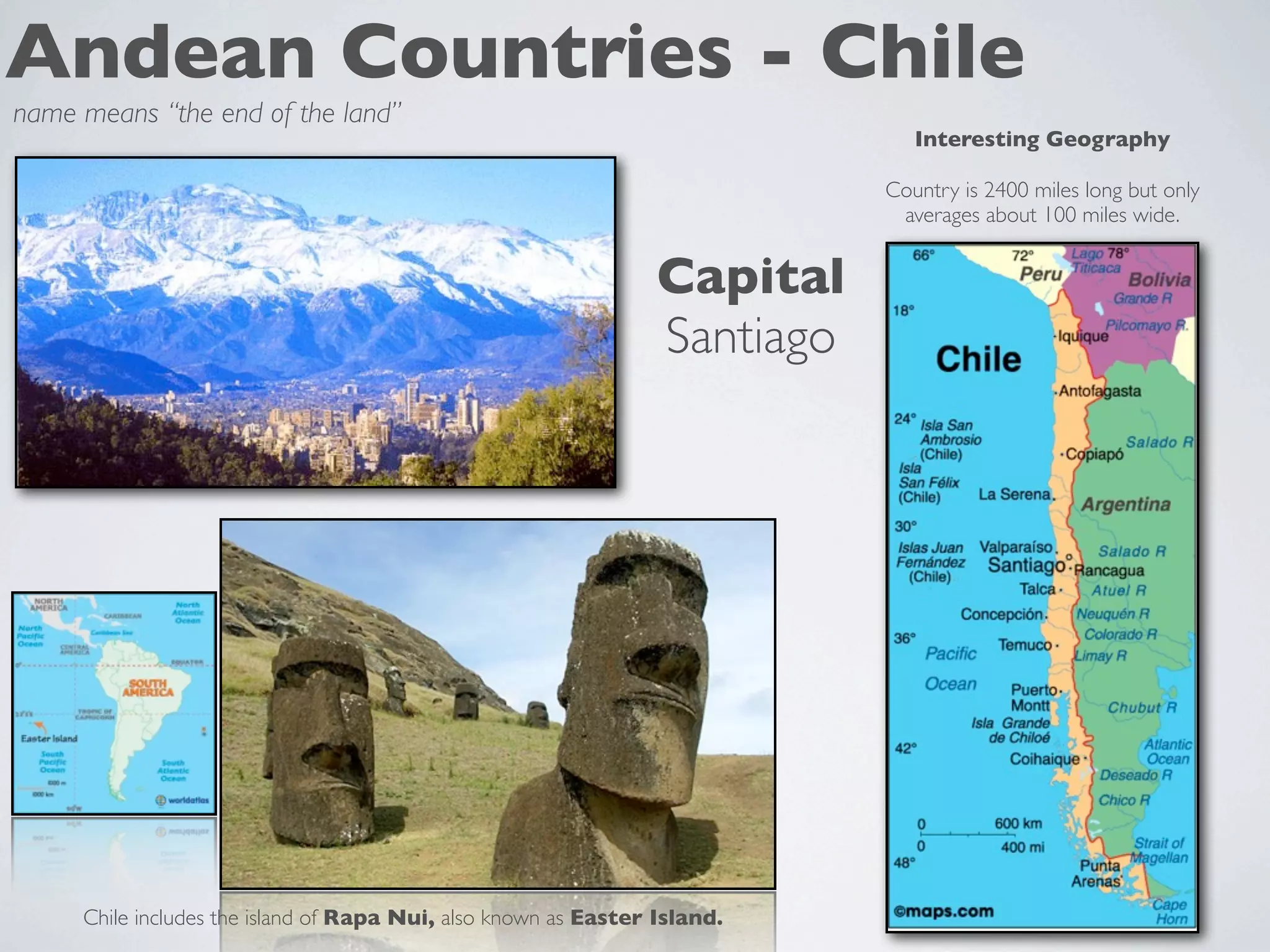 South America - Andean Countries | KEY