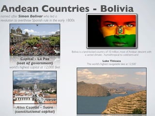 South America - Andean Countries | KEY