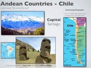 South America - Andean Countries | KEY