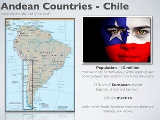 South America - Andean Countries | KEY