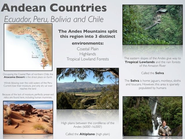 South America - Andean Countries | KEY