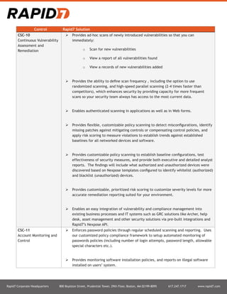 Rapid7 CAG Compliance Guide | PDF | Information and Network Security ...