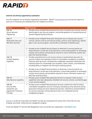 Rapid7 CAG Compliance Guide | PDF | Information and Network Security ...
