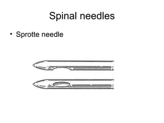 SPINAL ANAESTHESIA | PPT