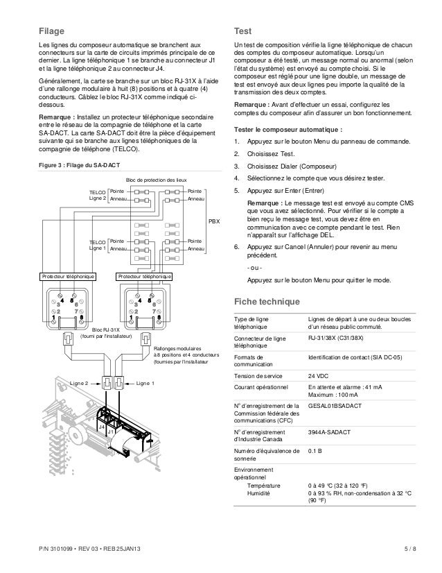 Edwards Signaling SA-DACT Installation Manual