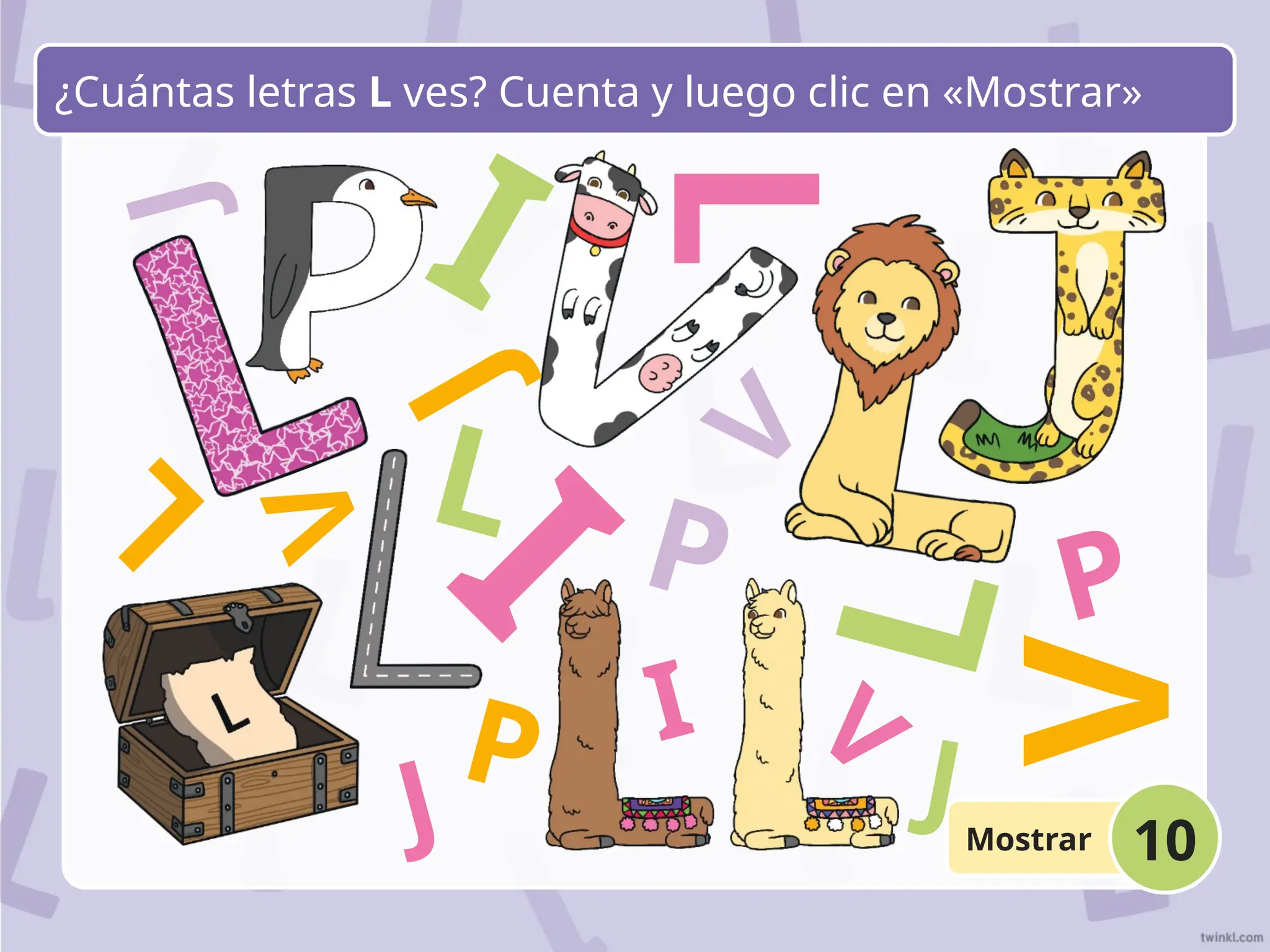 Lectoescritura - Presentacion de la letra L | PPTX
