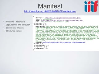 South Africa IIIF Presentation API | PPT