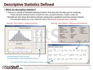 Descriptive Statistics | PPTX