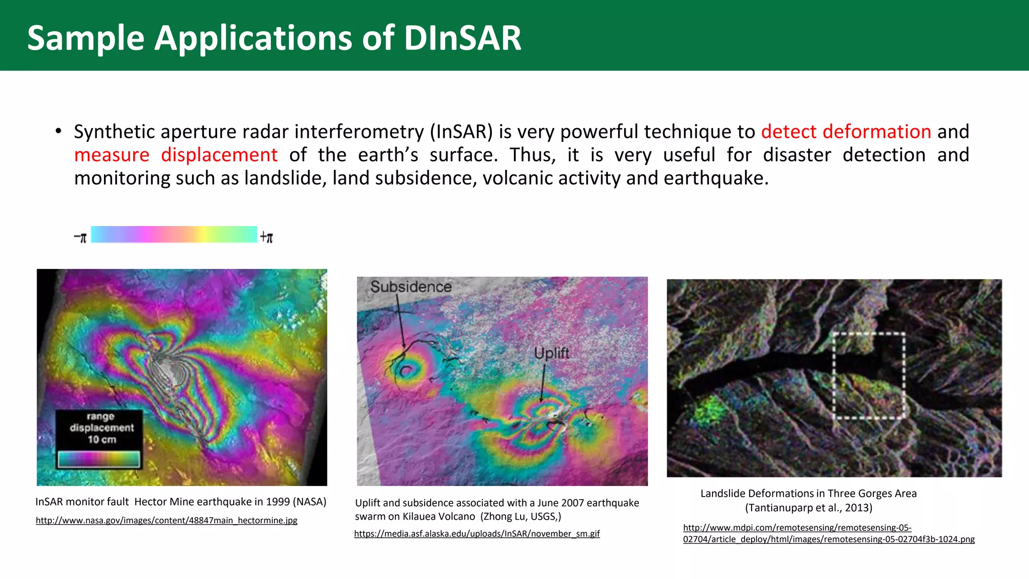 SAR Interferometry Technique | PDF