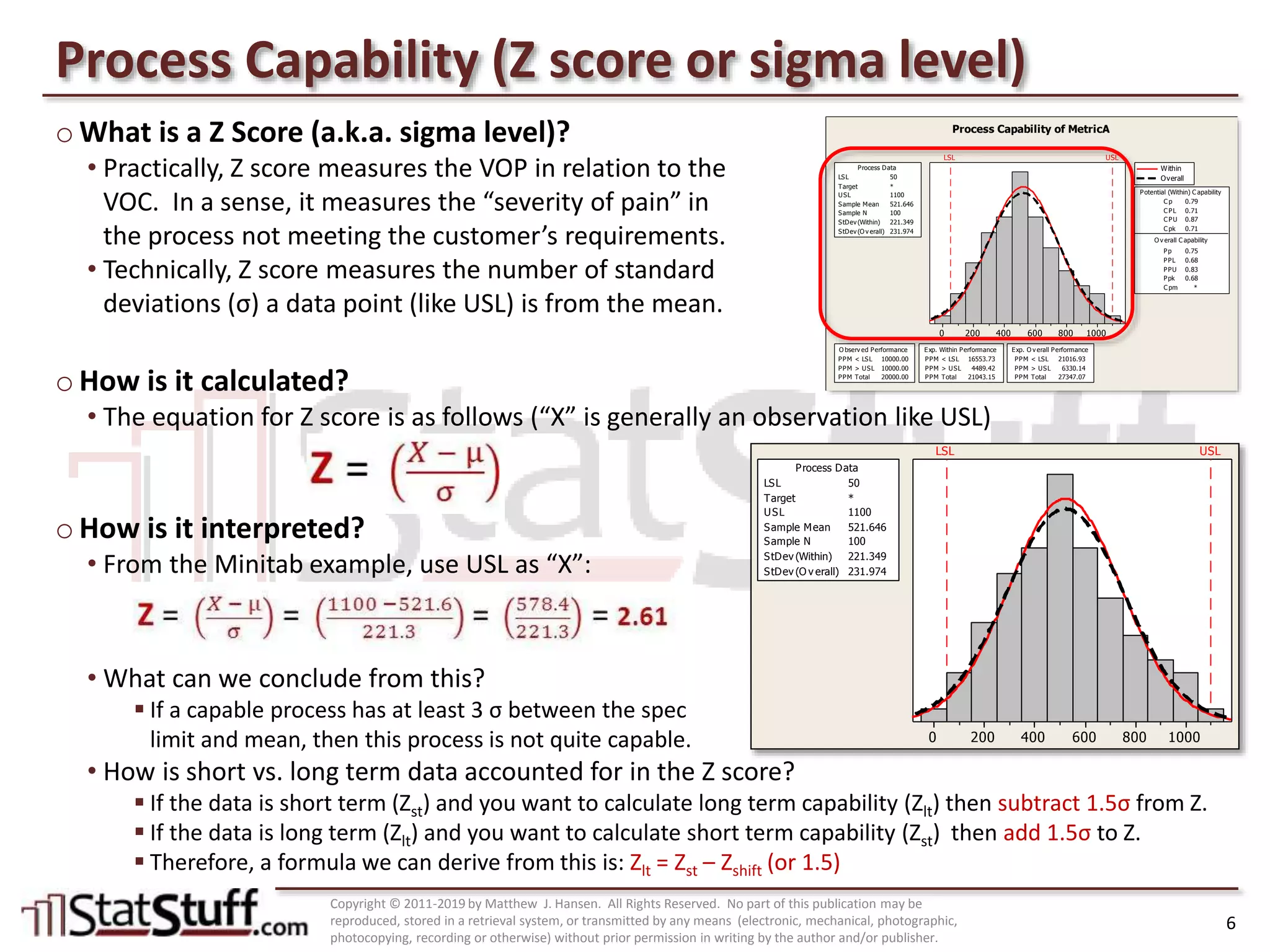 Process Capability: Step 4 (Normal Distributions) | PPTX