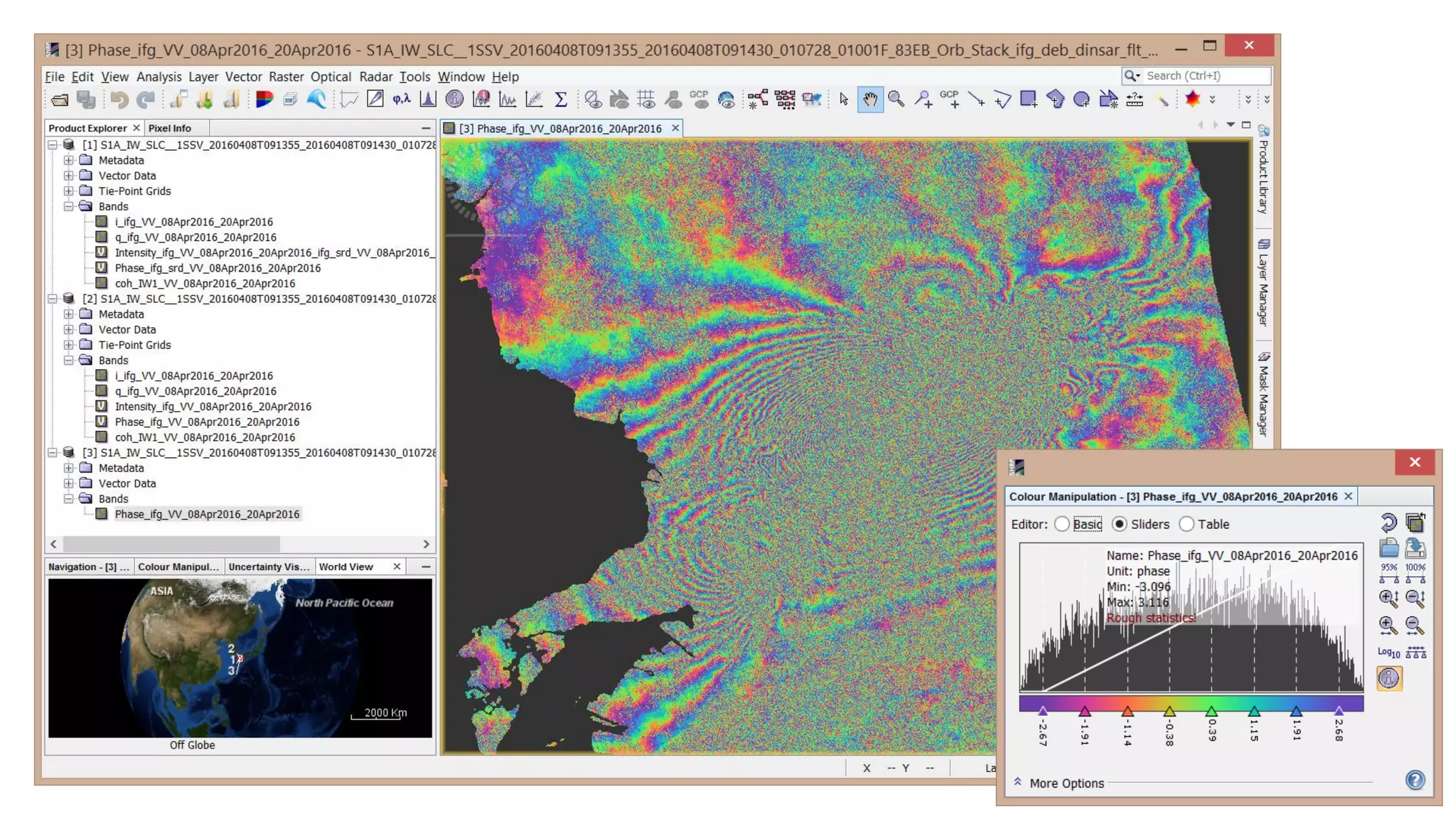 Differential Sar Interferometry Using Sentinel 1 Data For Kumamoto Earthquake Pdf