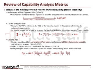 Process Capability: Step 6 (Binomial) | PPTX