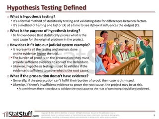 Hypothesis Testing: Overview | PPT