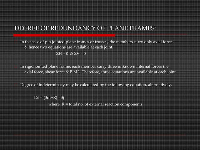 Fundamentals of structural analysis | PPT