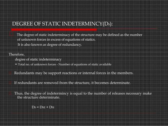 Fundamentals of structural analysis | PPT