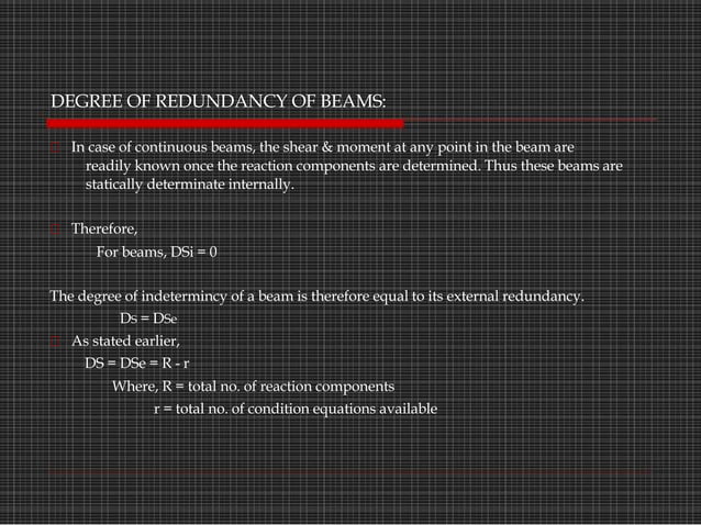 Fundamentals of structural analysis | PPT