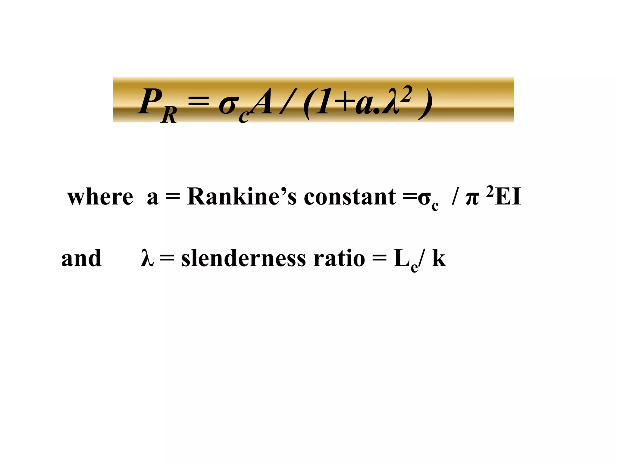 column and strut | PPTX