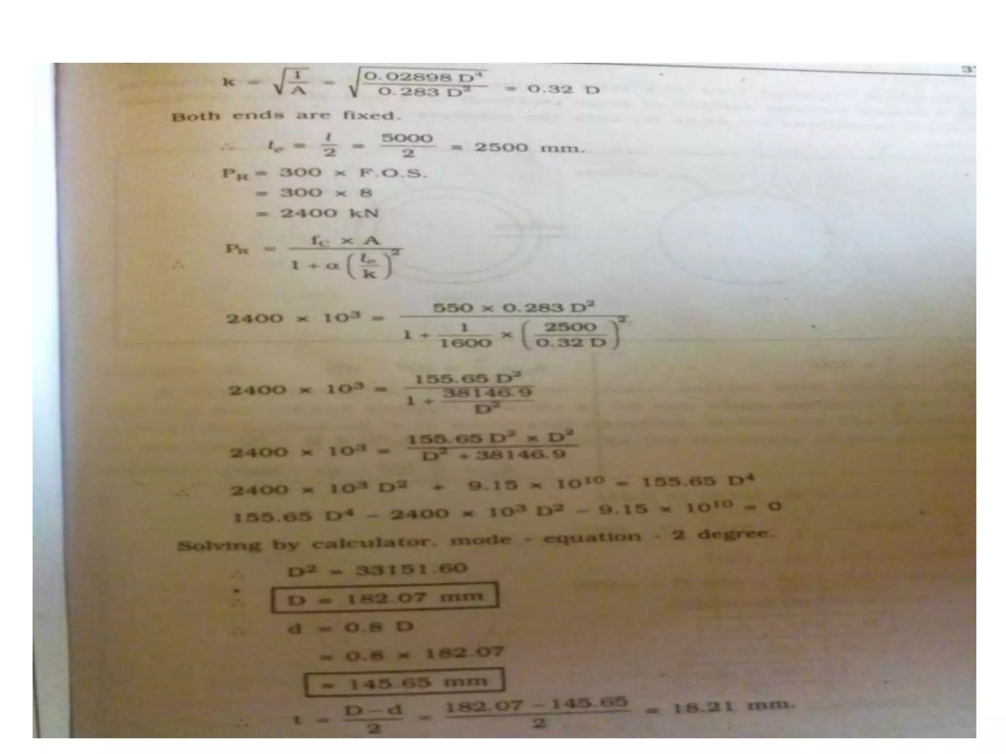 column and strut | PPTX