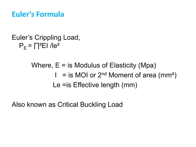 column and strut | PPTX