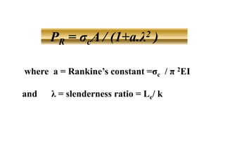column and strut | PPTX