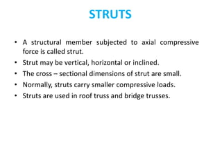 column and strut | PPTX