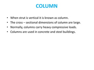 column and strut | PPTX