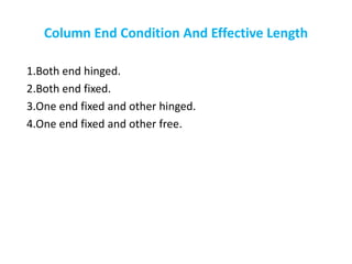 column and strut | PPTX