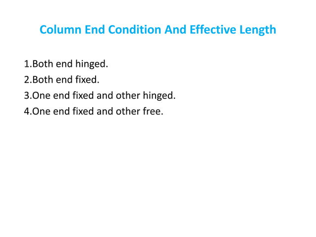 column and strut | PPTX