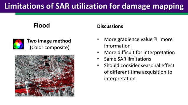 How to better understand SAR, interpret SAR products and realize the ...