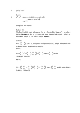 Struktur Aljabar Doc | DOCX